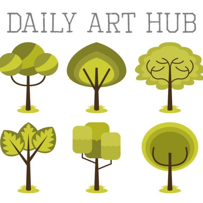 Abstract Minimalist Clip Art Set – Daily Art Hub // Graphics, Alphabets ...