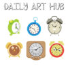 Cute Clocks Clip Art Set – Daily Art Hub // Graphics, Alphabets & SVG