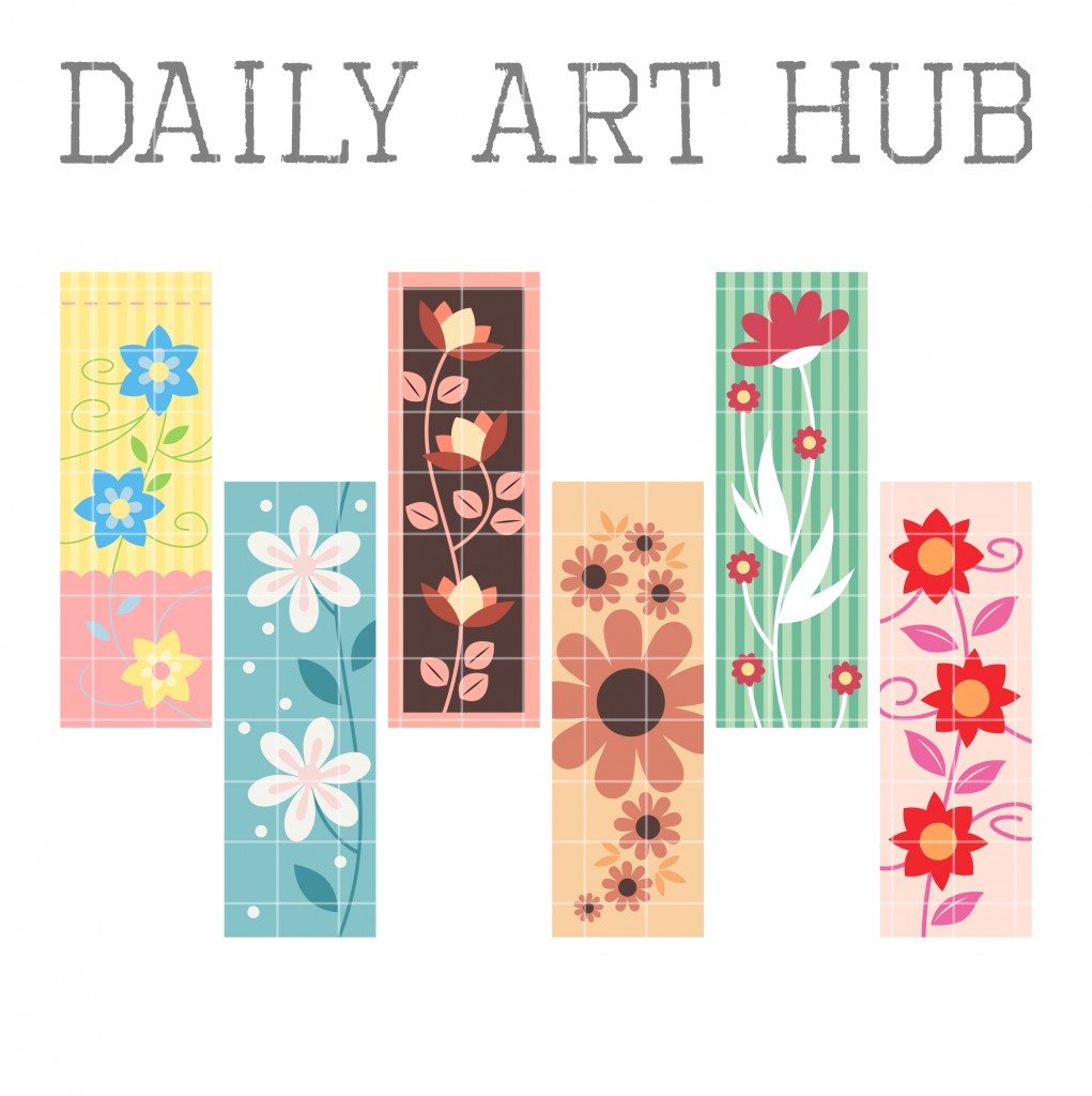 Floral Bookmarks Clip Art Set – Daily Art Hub // Graphics, Alphabets & SVG
