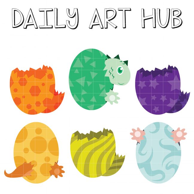 Hatching Eggs Clip Art Set – Daily Art Hub // Graphics, Alphabets & SVG