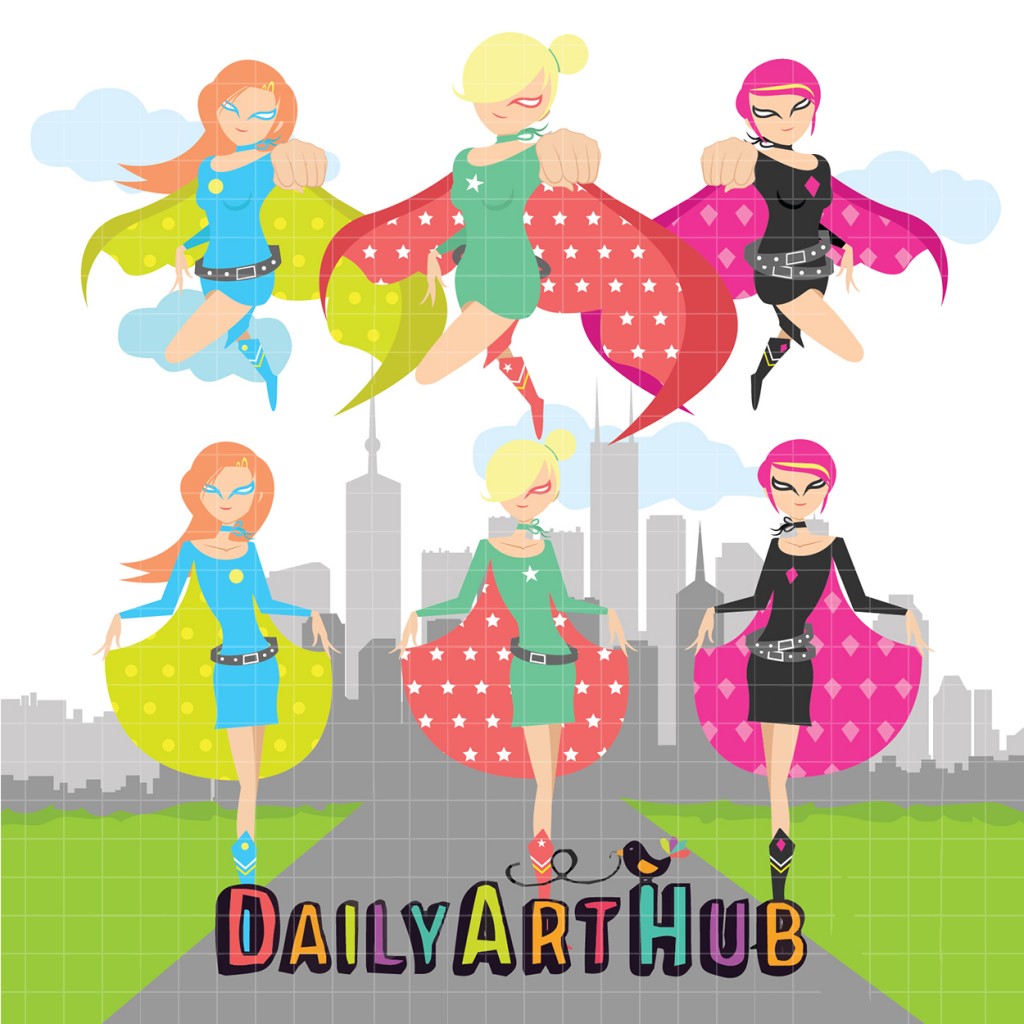 Super Chic Clip Art Set – Daily Art Hub // Graphics, Alphabets & SVG