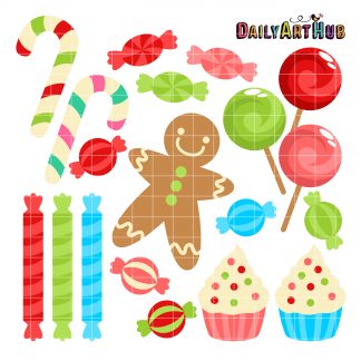 Christmas Sweets Clip Art Set – Daily Art Hub – Free Clip Art Everyday