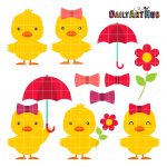 Cute Ducks Clip Art Set – Daily Art Hub // Graphics, Alphabets & SVG