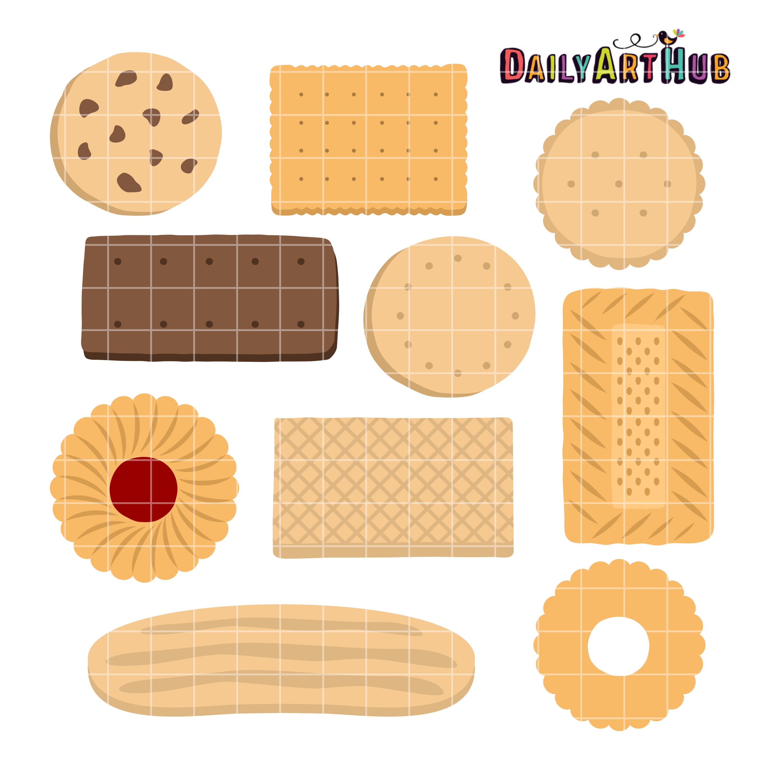 Biscuits Clip Art Set – Daily Art Hub – Free Clip Art Everyday