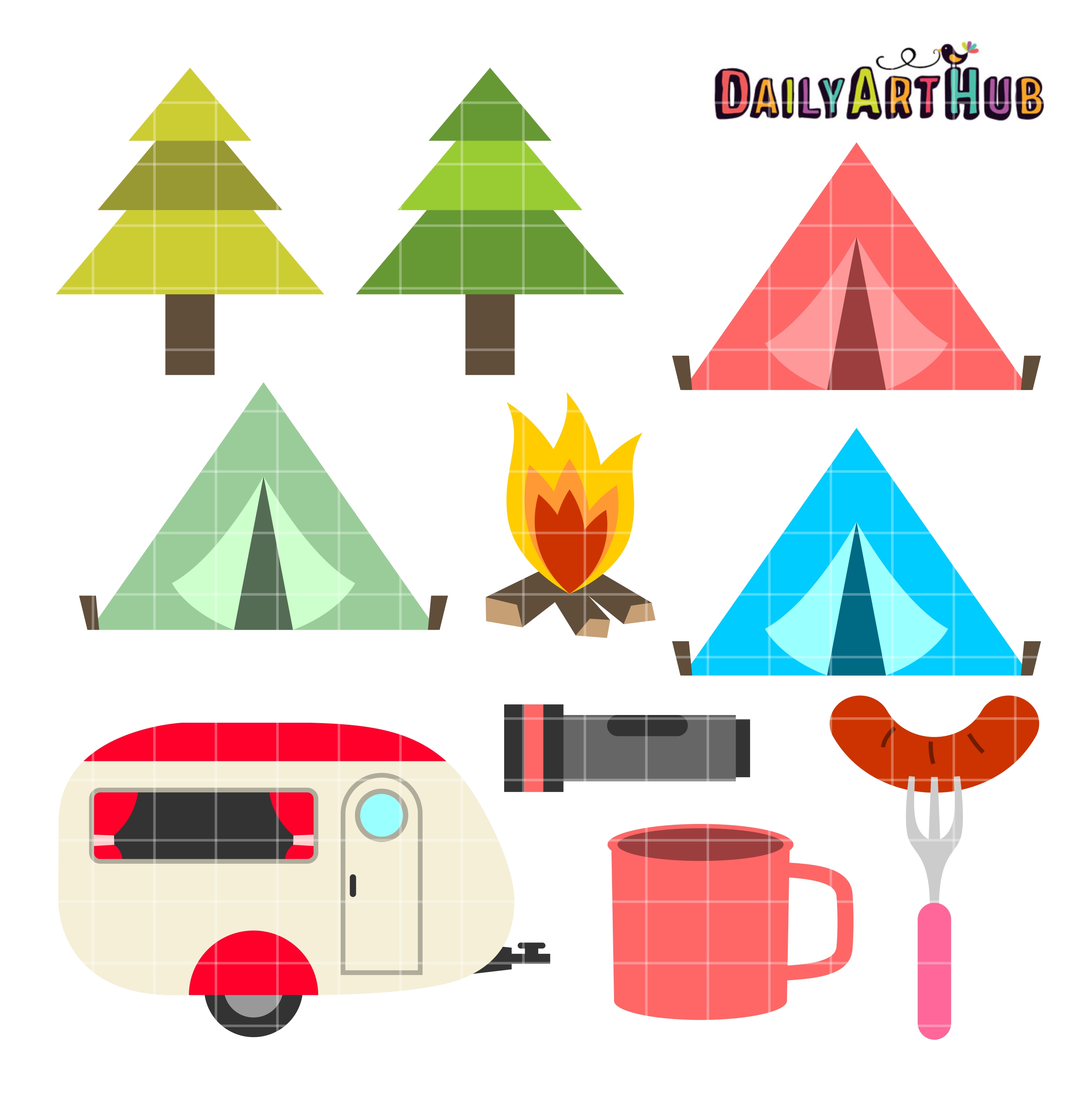 Camping Clip Art Free