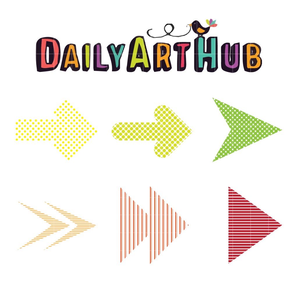 Cool Arrows Clip Art Set – Daily Art Hub // Graphics, Alphabets & SVG