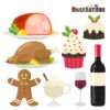 Christmas Foods Clip Art Set – Daily Art Hub // Graphics, Alphabets & SVG