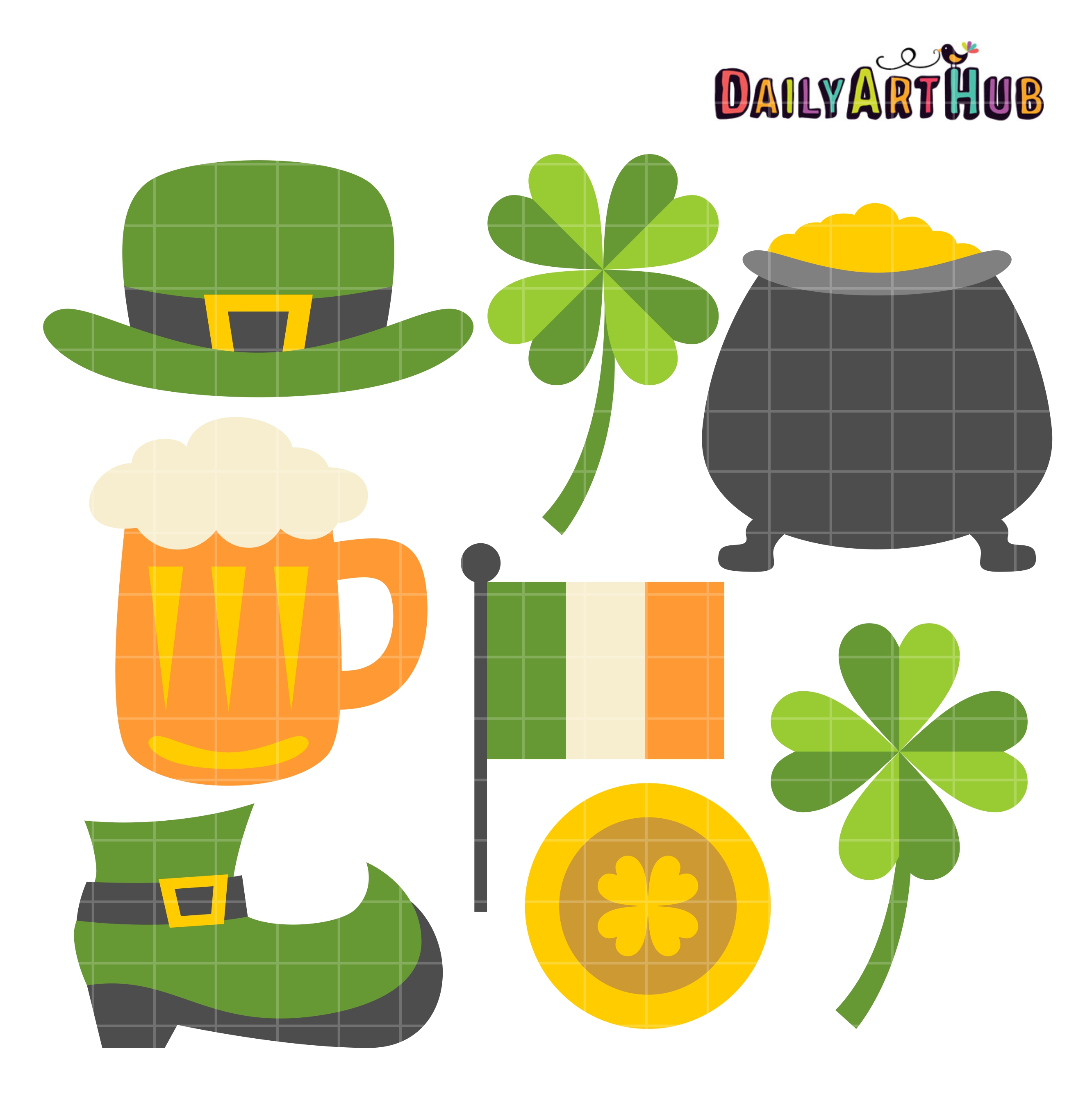 St. Patrick’s Day Clip Art Set – Daily Art Hub – Free Clip Art Everyday
