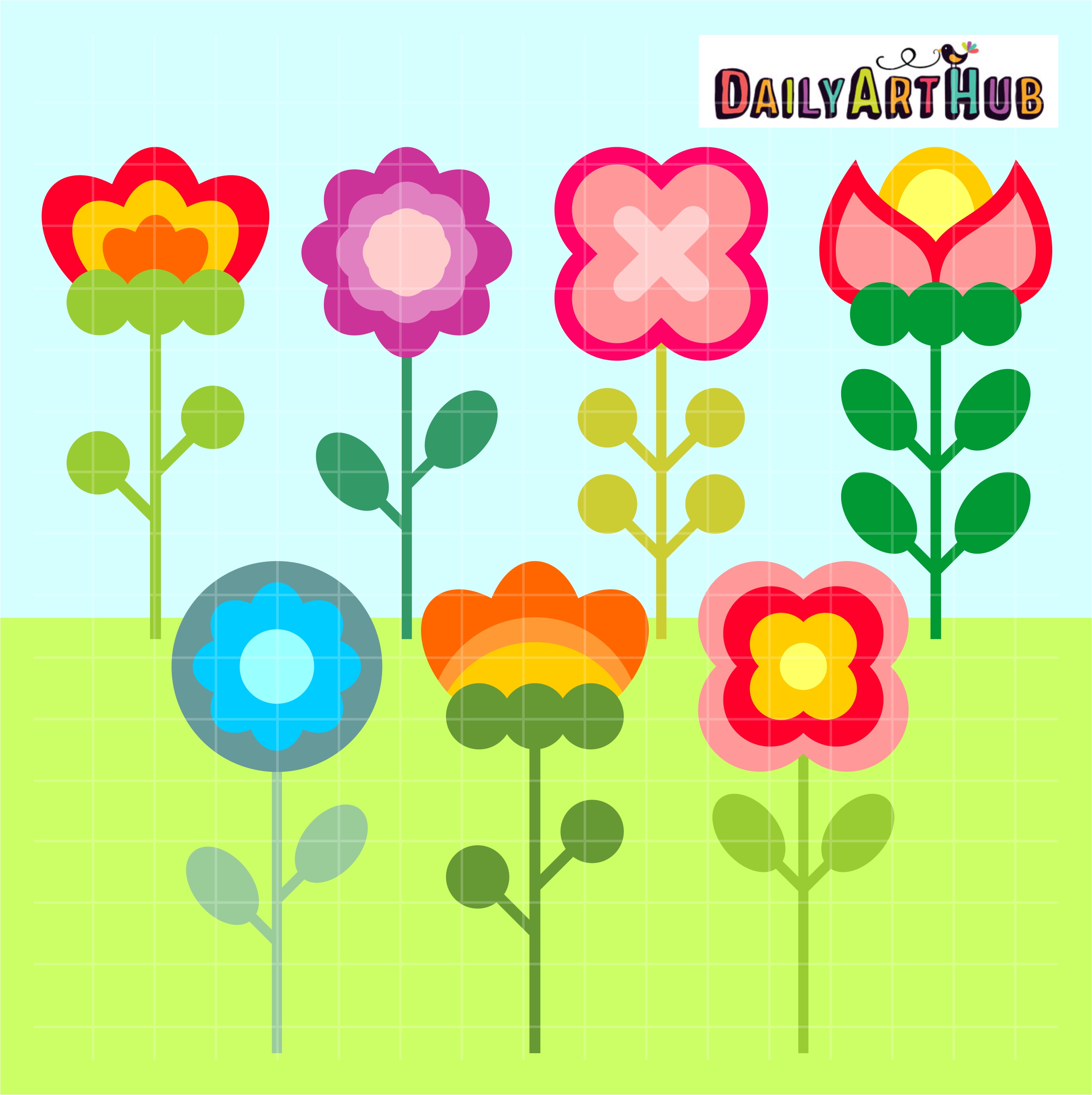 Fantasy Flower Clip Art