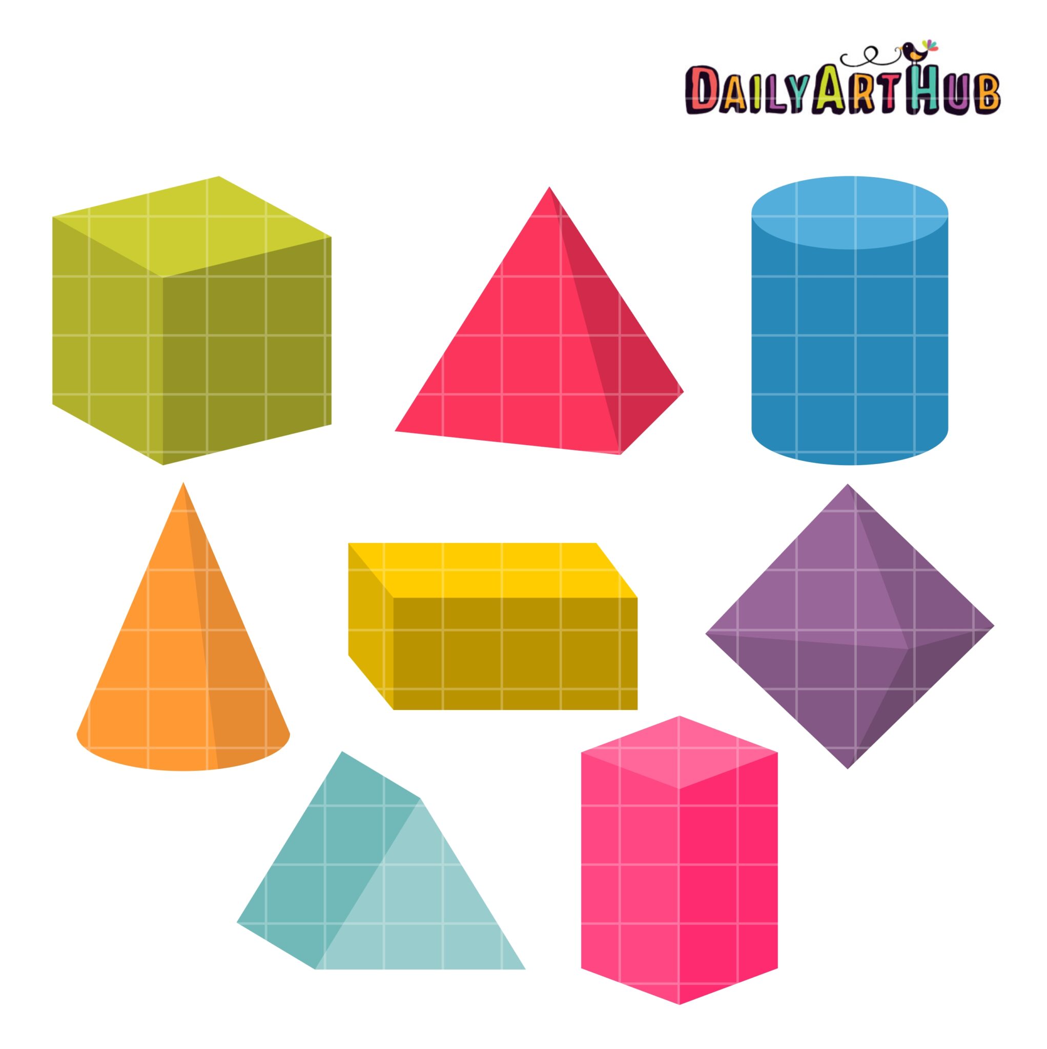 3d Shapes Art