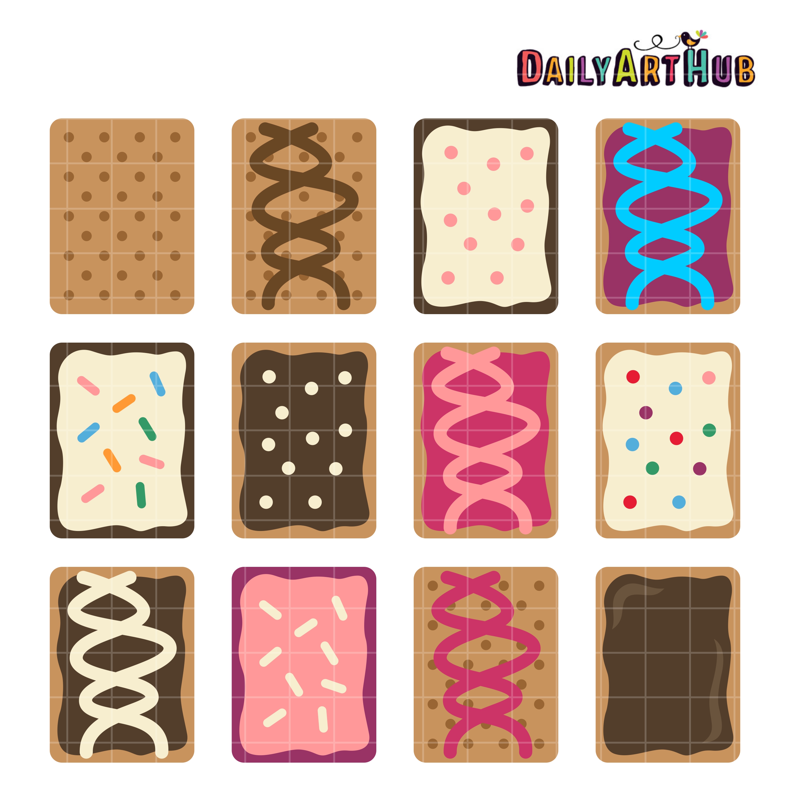 Pop Tarts Clip Art Set – Daily Art Hub – Free Clip Art Everyday