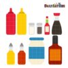 Condiments Clip Art Set – Daily Art Hub // Graphics, Alphabets & SVG