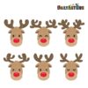 Reindeer Faces Clip Art Set – Daily Art Hub // Graphics, Alphabets & SVG