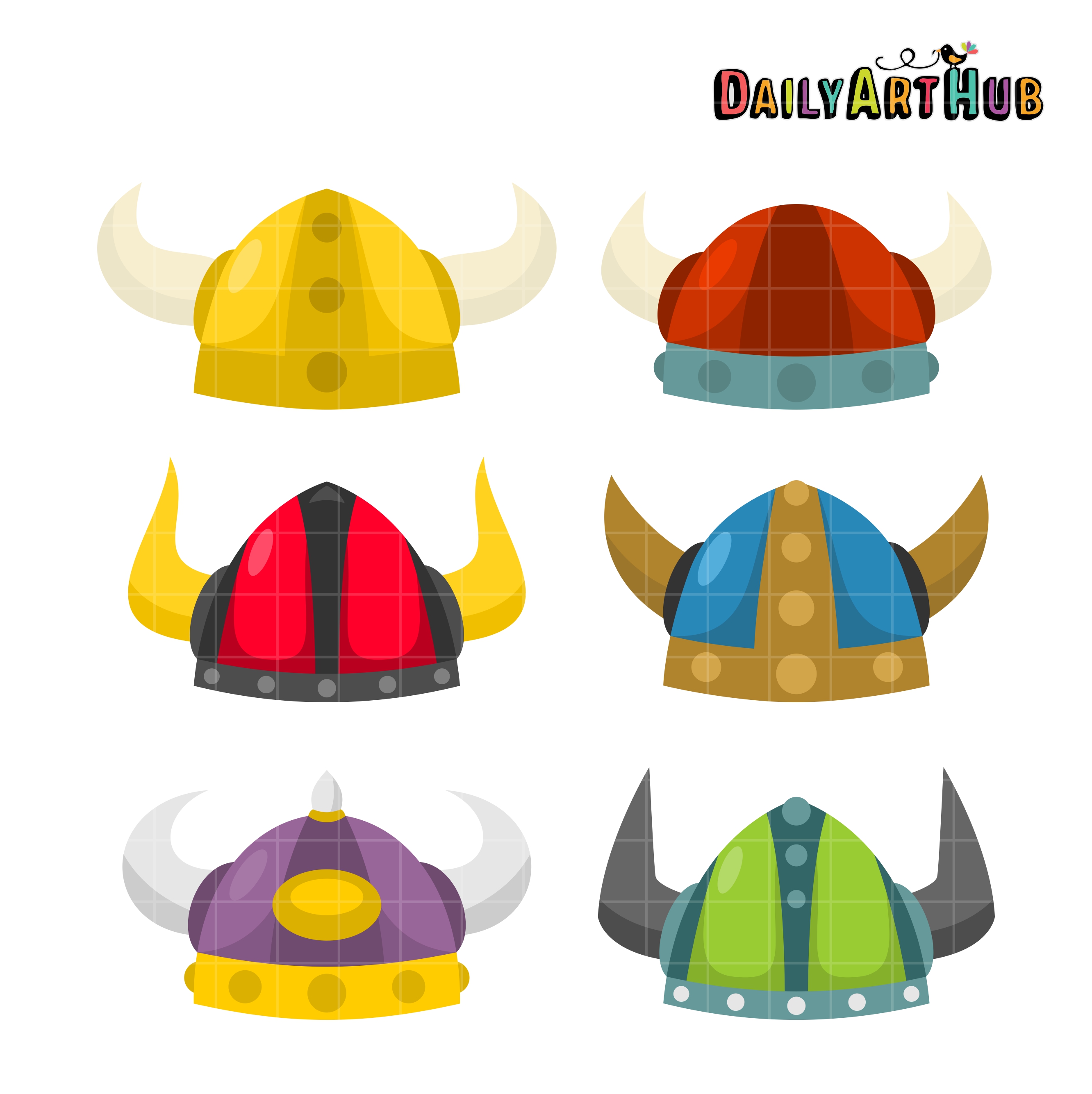 Viking Hats Clip Art Set – Daily Art Hub – Free Clip Art Everyday