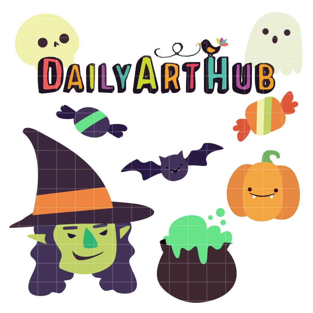 Trick or Treat Clip Art Set – Daily Art Hub // Graphics, Alphabets & SVG