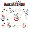 Anchors Away Clip Art Set – Daily Art Hub // Graphics, Alphabets & SVG