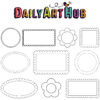 Doodle Frames Clip Art Set – Daily Art Hub – Free Clip Art Everyday