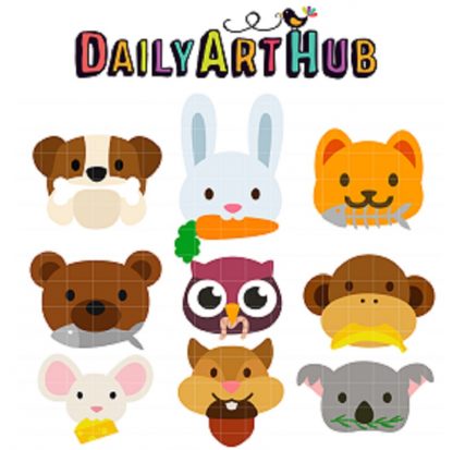 Animals Foods Clip Art Set – Daily Art Hub – Free Clip Art Everyday