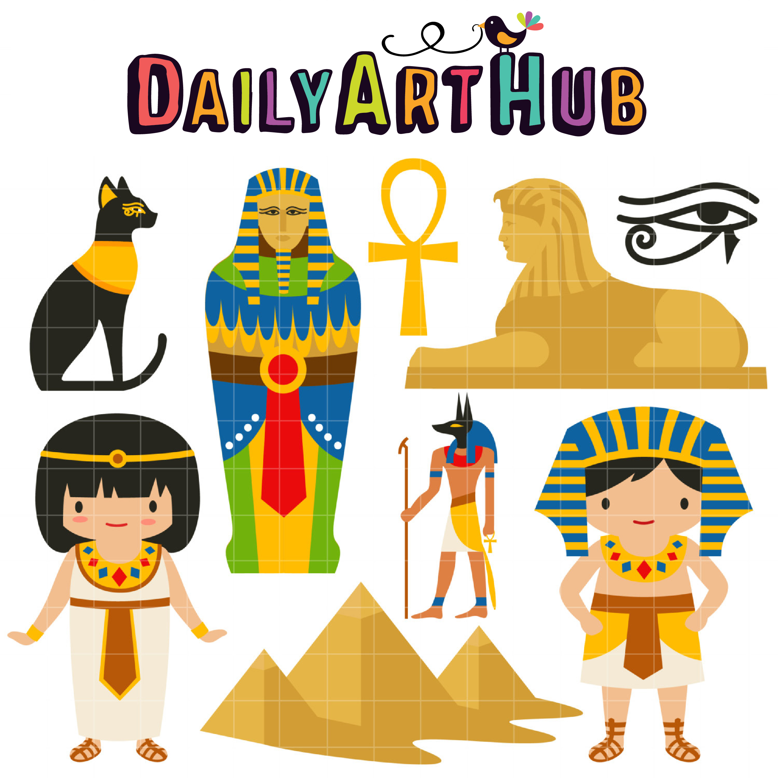 Ancient Egypt Clip Art Set – Daily Art Hub – Free Clip Art Everyday