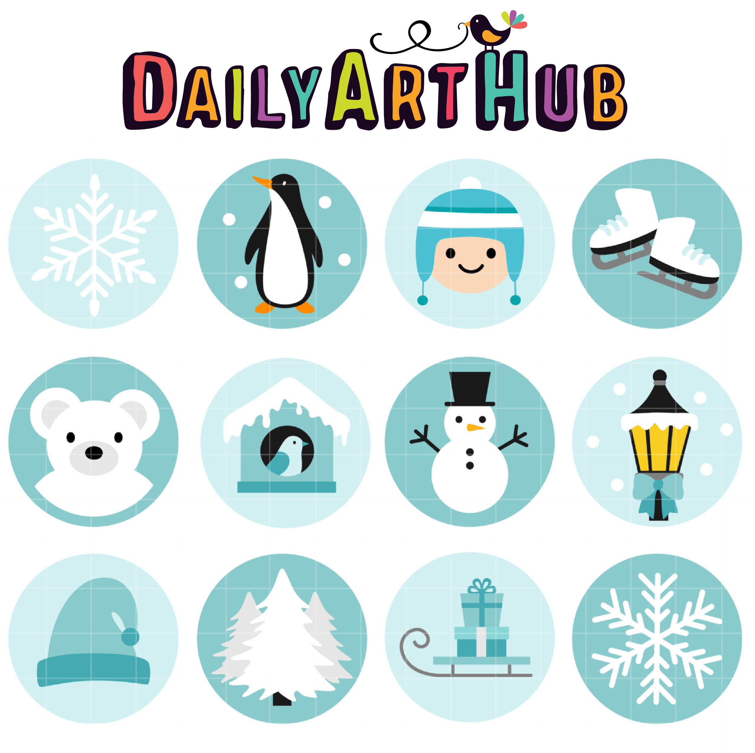 Winter Wonders Clip Art Set – Daily Art Hub – Free Clip Art Everyday