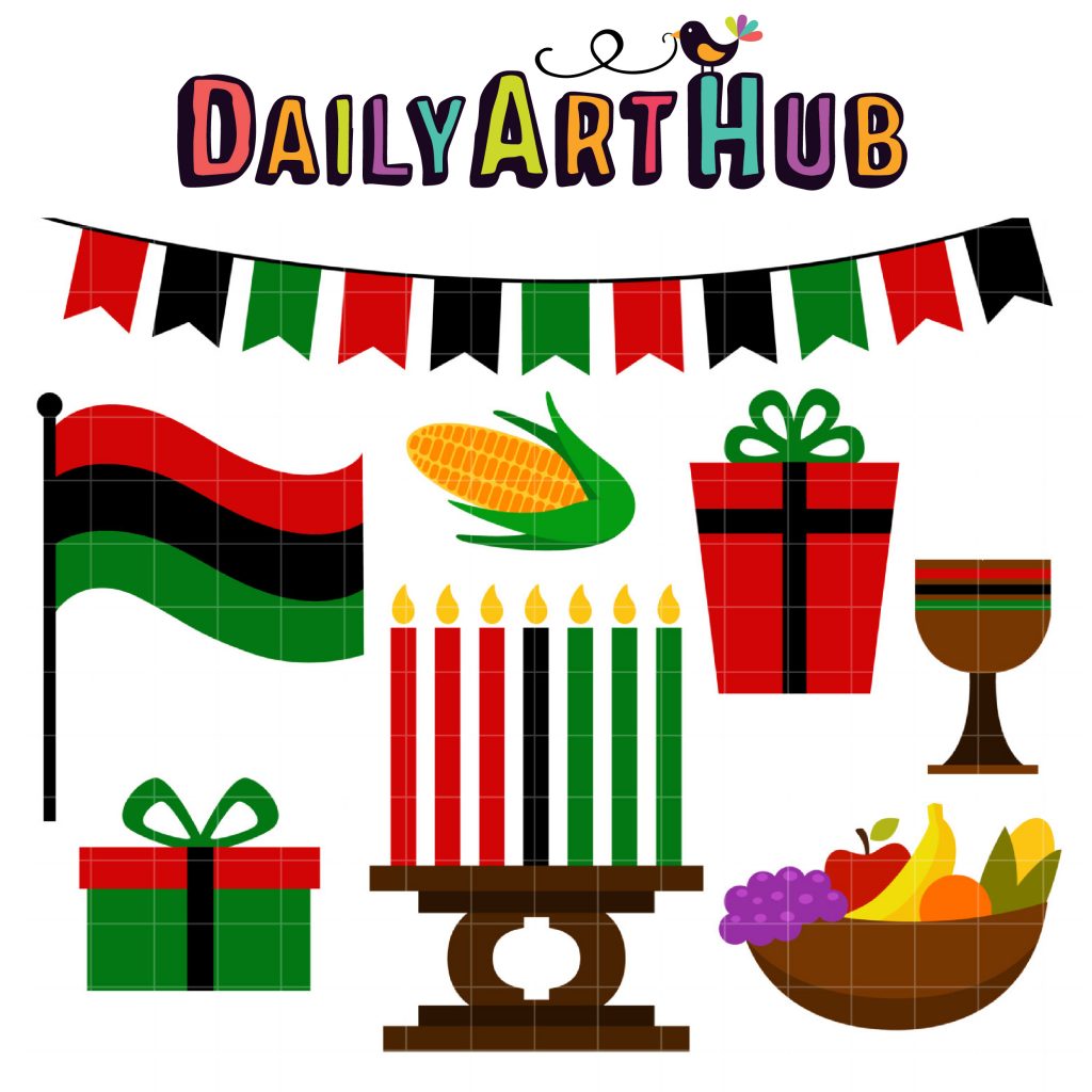 Happy Kwanzaa Clip Art Set – Daily Art Hub // Graphics, Alphabets & SVG