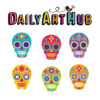 The Day of the Dead Clip Art Set – Daily Art Hub – Free Clip Art Everyday