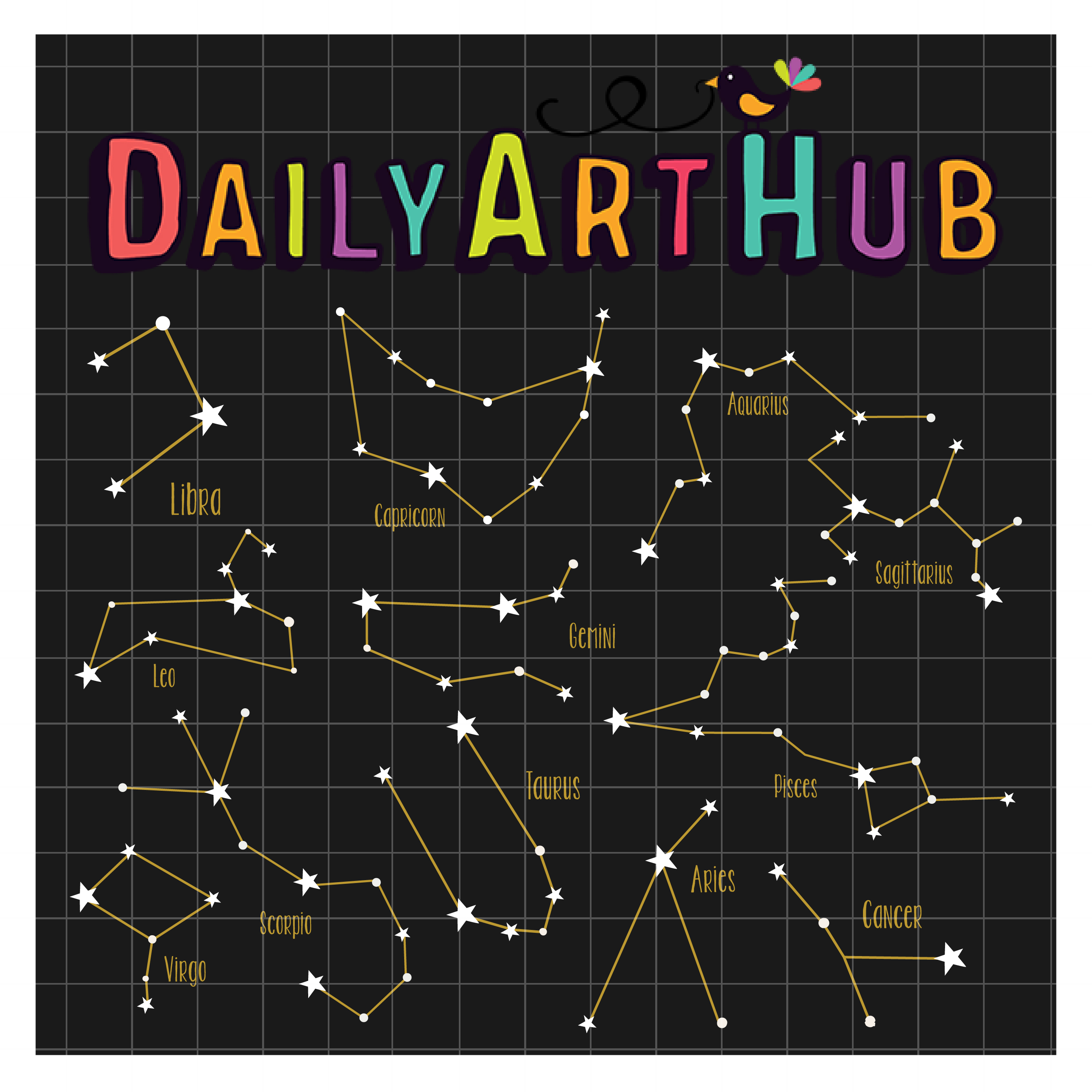 Constellation Clip Art Set – Daily Art Hub – Free Clip Art Everyday