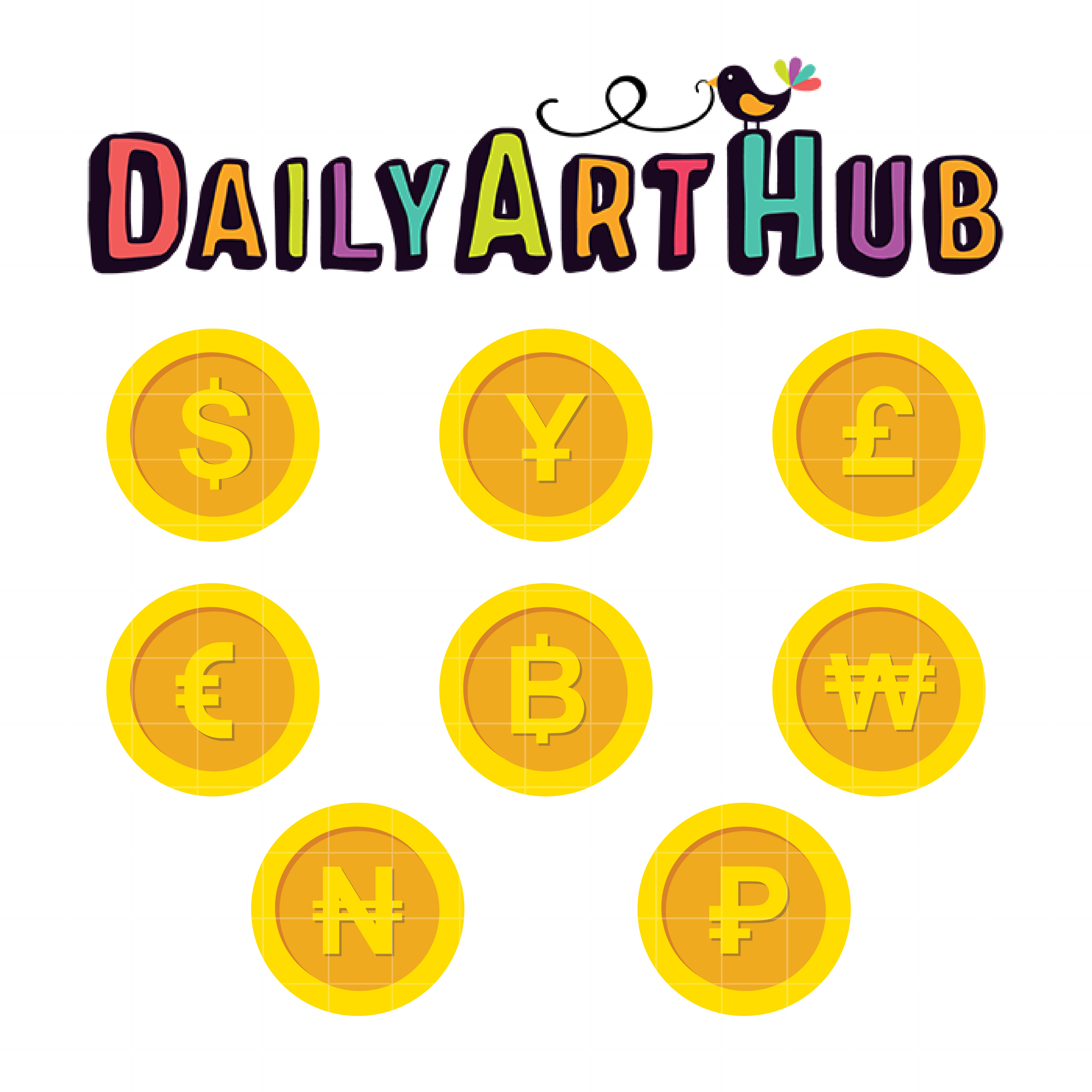 Money Currency Clip Art Set – Daily Art Hub – Free Clip Art Everyday