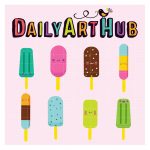 Sweet Ice Cream Clip Art Set – Daily Art Hub // Graphics, Alphabets & SVG