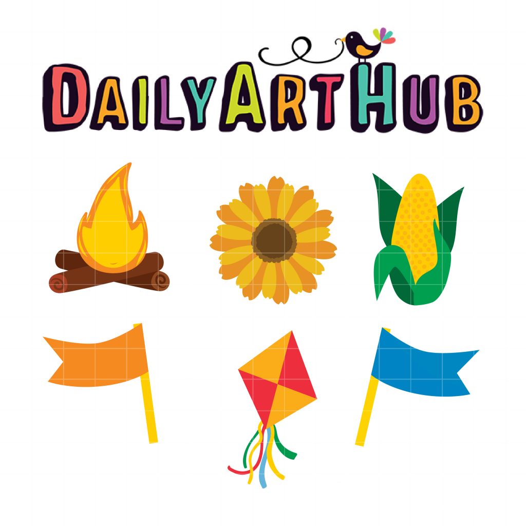 Festa Junina Clip Art Set – Daily Art Hub // Graphics, Alphabets & SVG