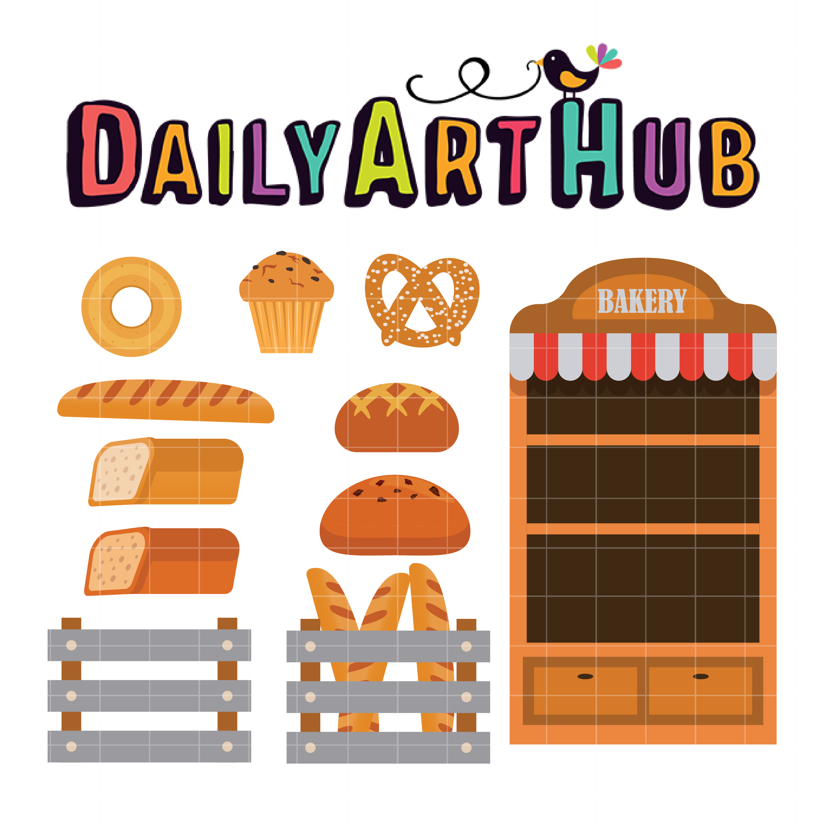 Bakery Clip Art Set – Daily Art Hub – Free Clip Art Everyday