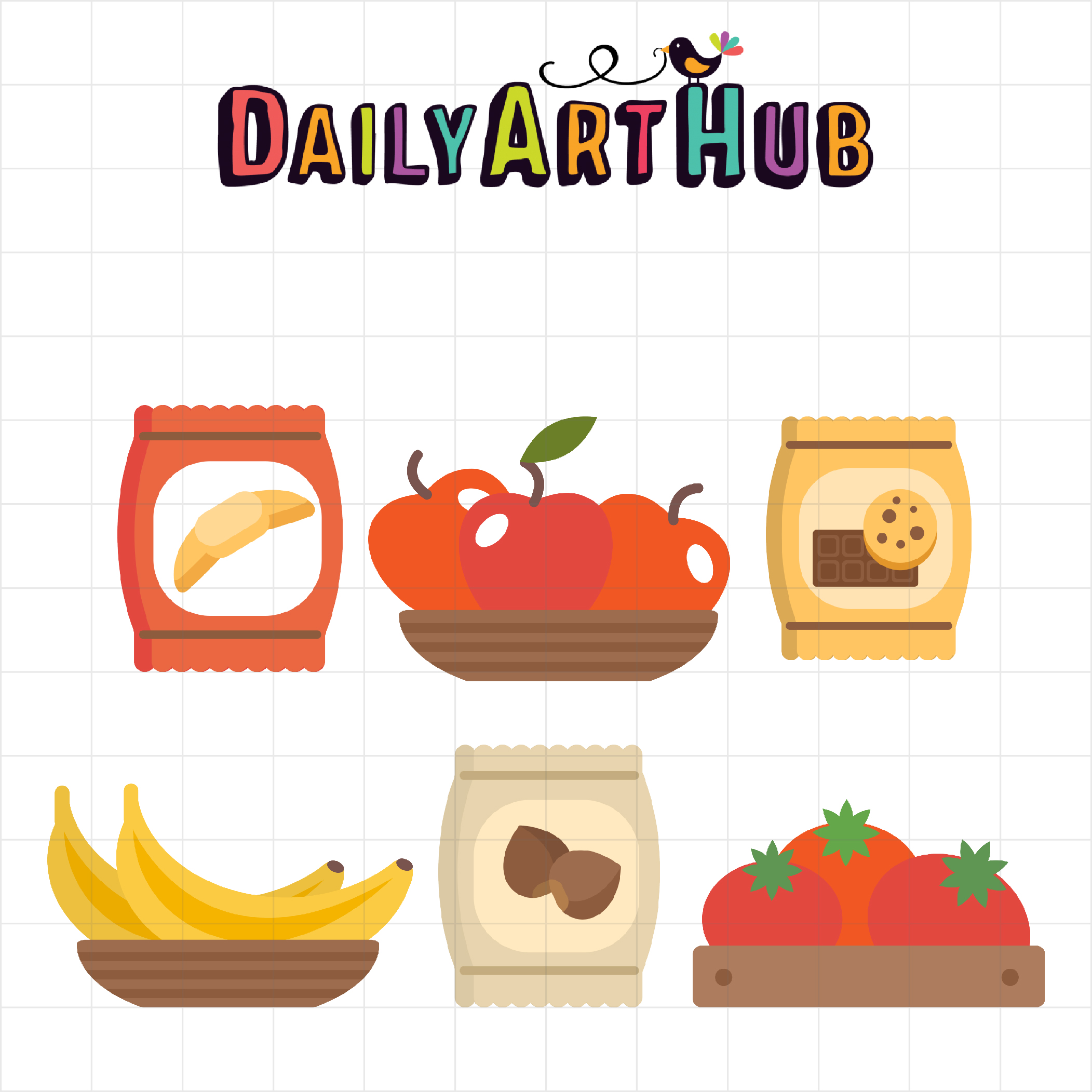 Random Food Clip Art Set – Daily Art Hub – Free Clip Art Everyday