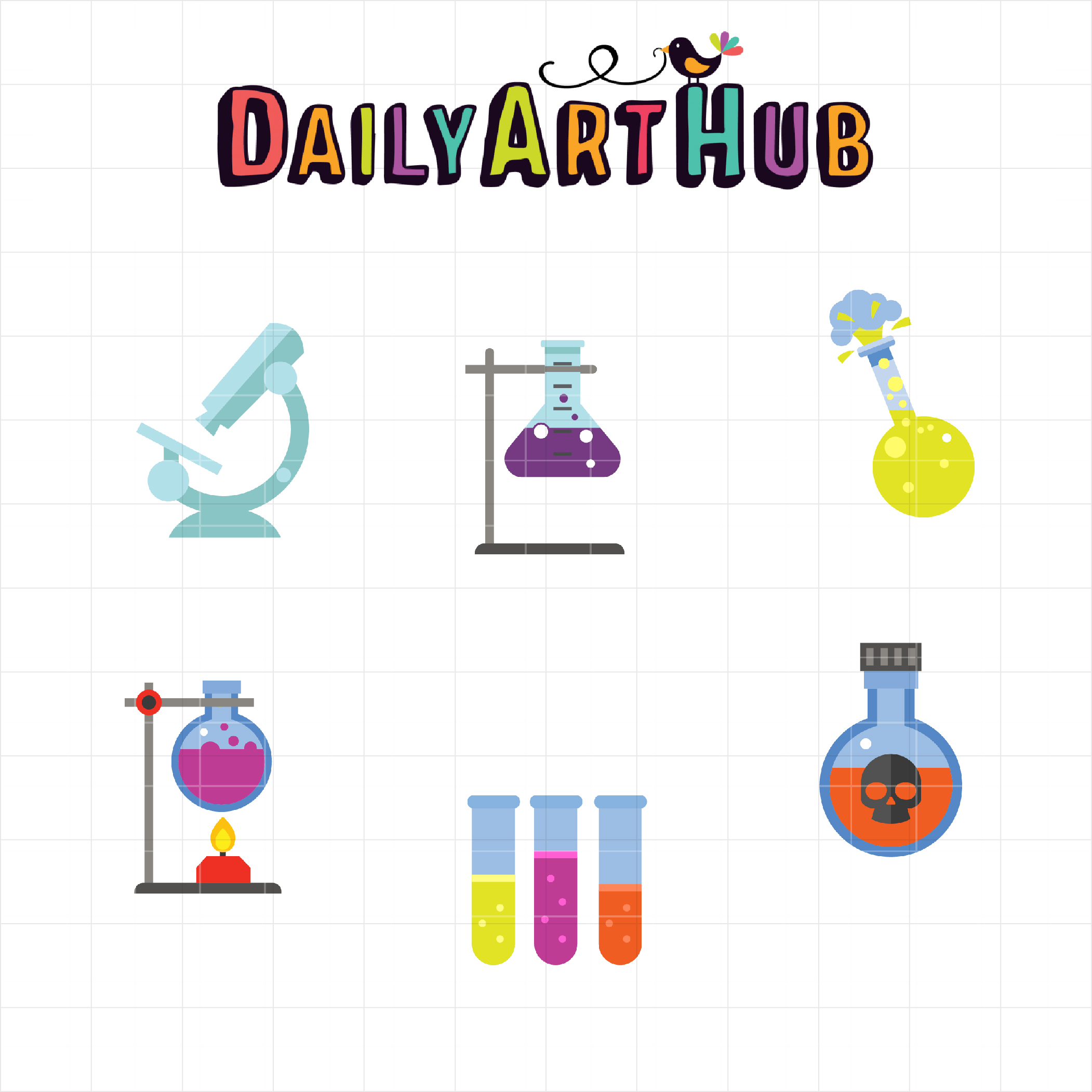 Science Stuff Clip Art Set – Daily Art Hub – Free Clip Art Everyday