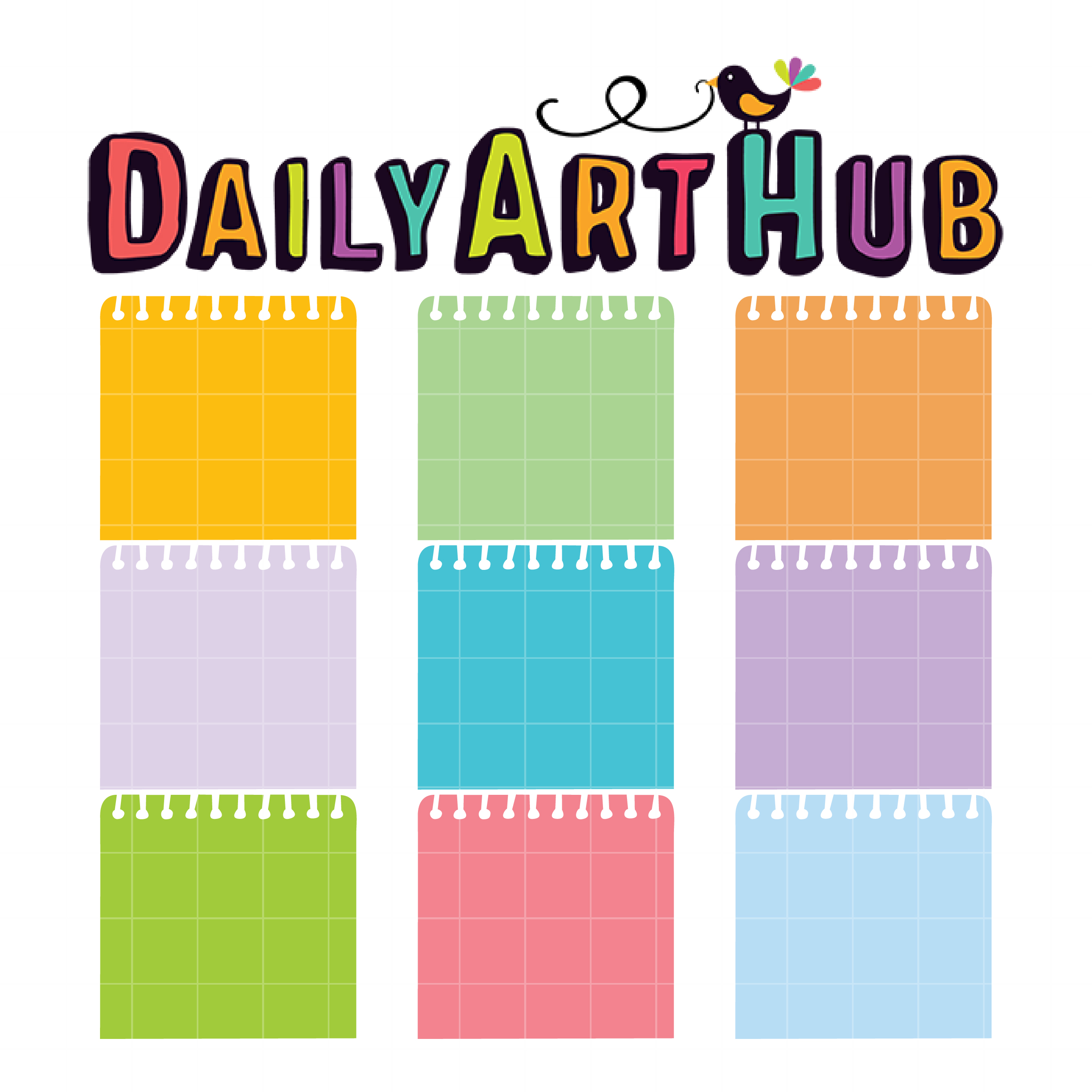 Colorful Notebook Paper Clip Art Set – Daily Art Hub – Free Clip Art ...