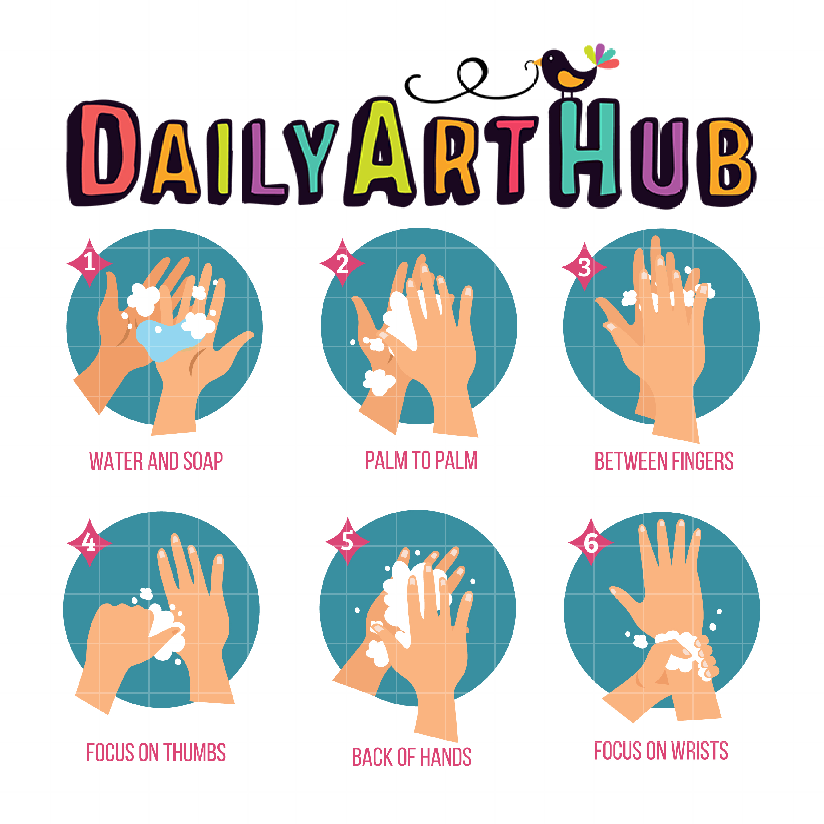 Washing Hands Icon Clip Art Set Daily Art Hub Free Clip Art Everyday