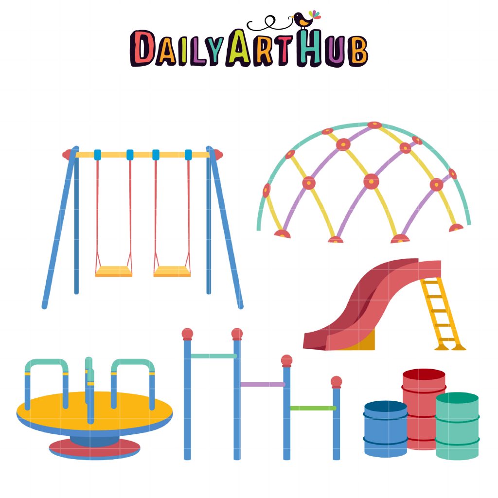 Playground Collection Clip Art Set – Daily Art Hub // Graphics ...
