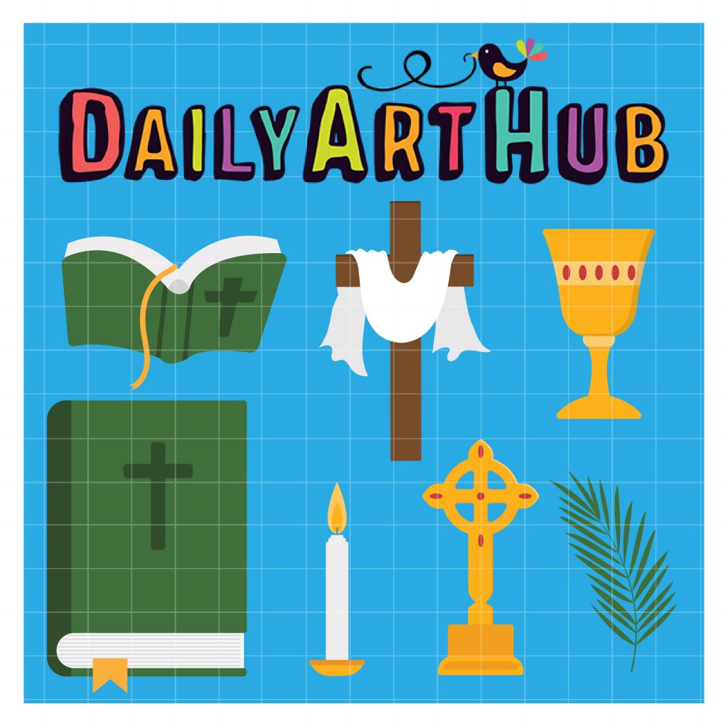 Holy Week Elements Clip Art Set – Daily Art Hub // Graphics, Alphabets ...