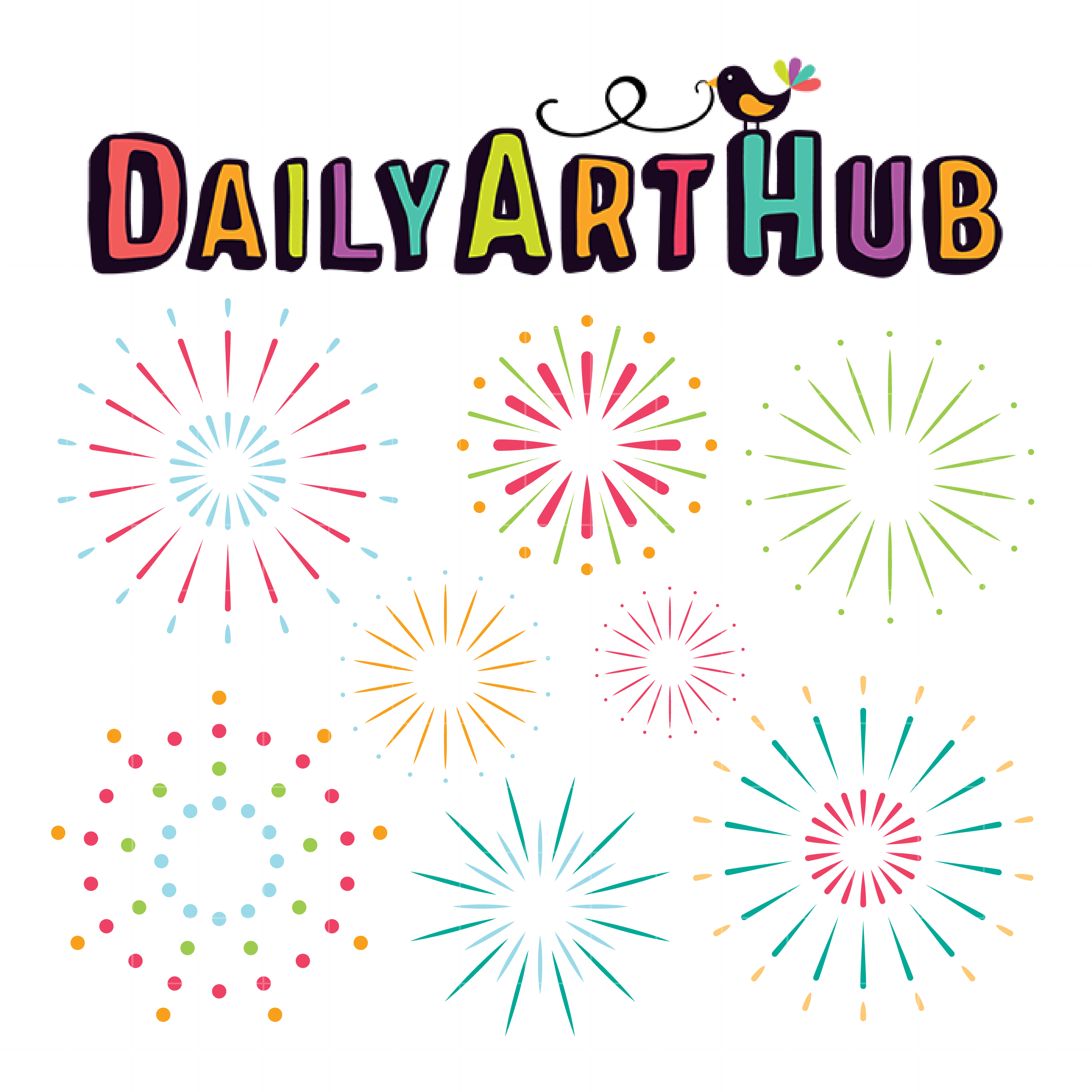 New Years Eve Clip Art Fireworks