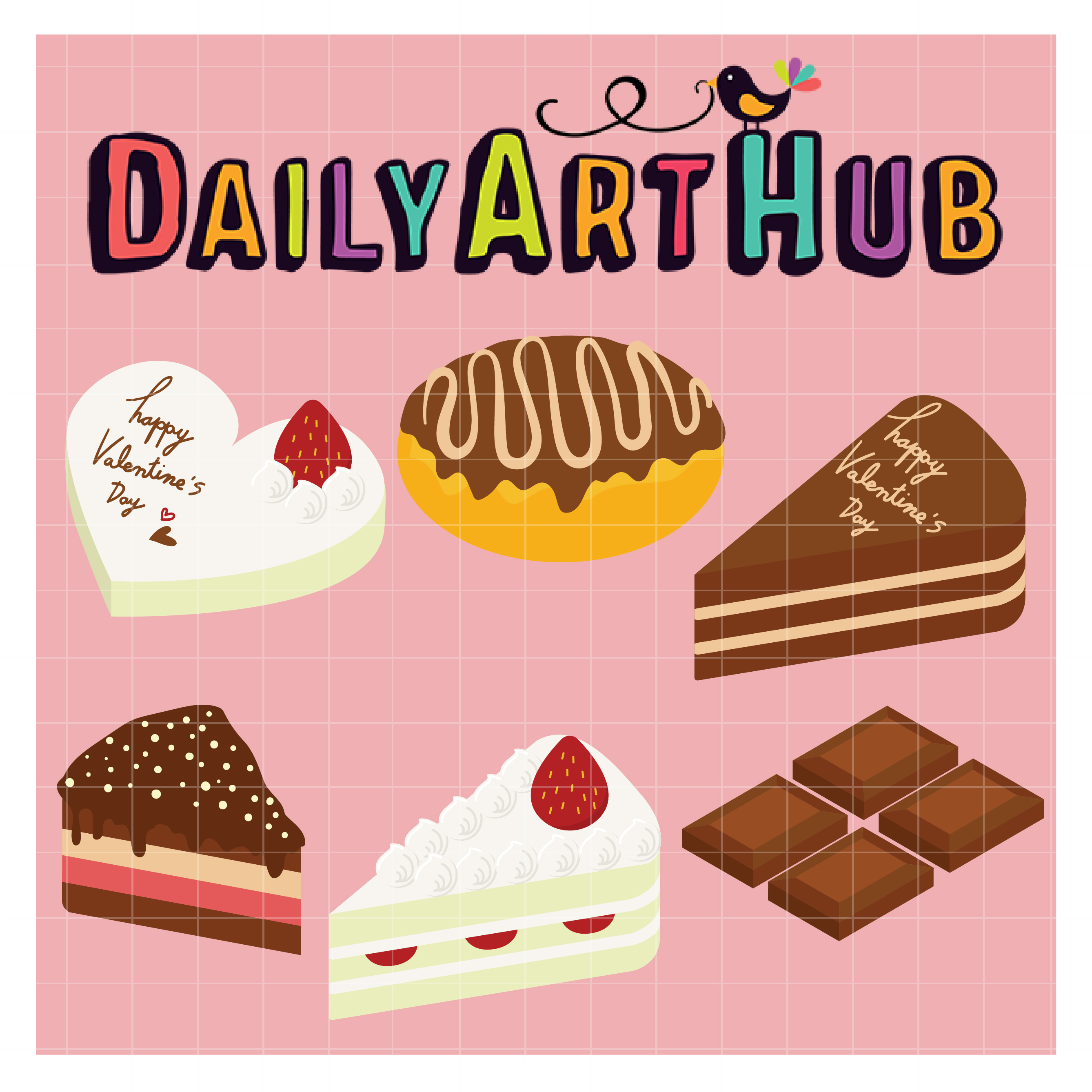 Chocolate Dessert Clip Art Set – Daily Art Hub – Free Clip Art Everyday