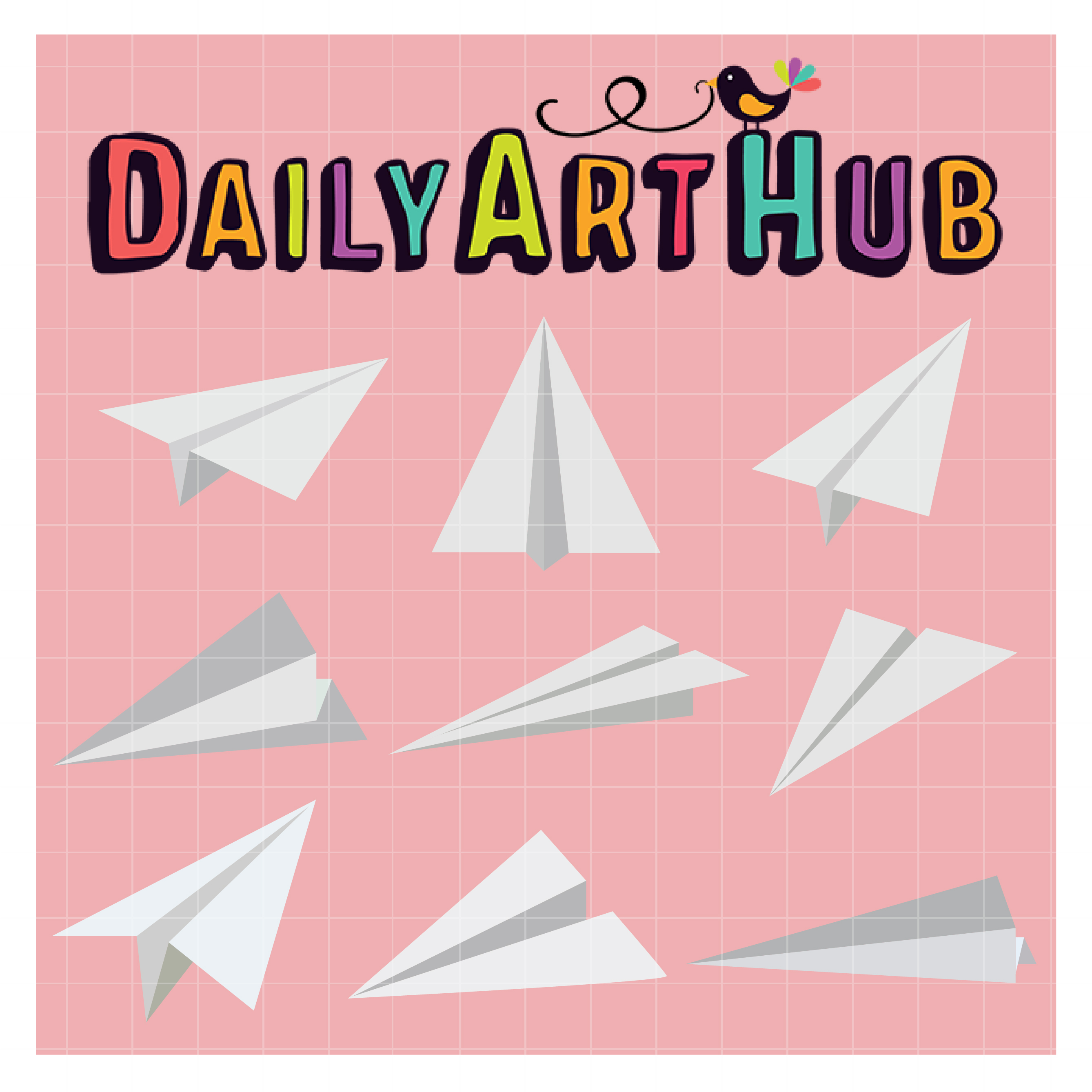 Paper Airplanes Clip Art Set – Daily Art Hub – Free Clip Art Everyday