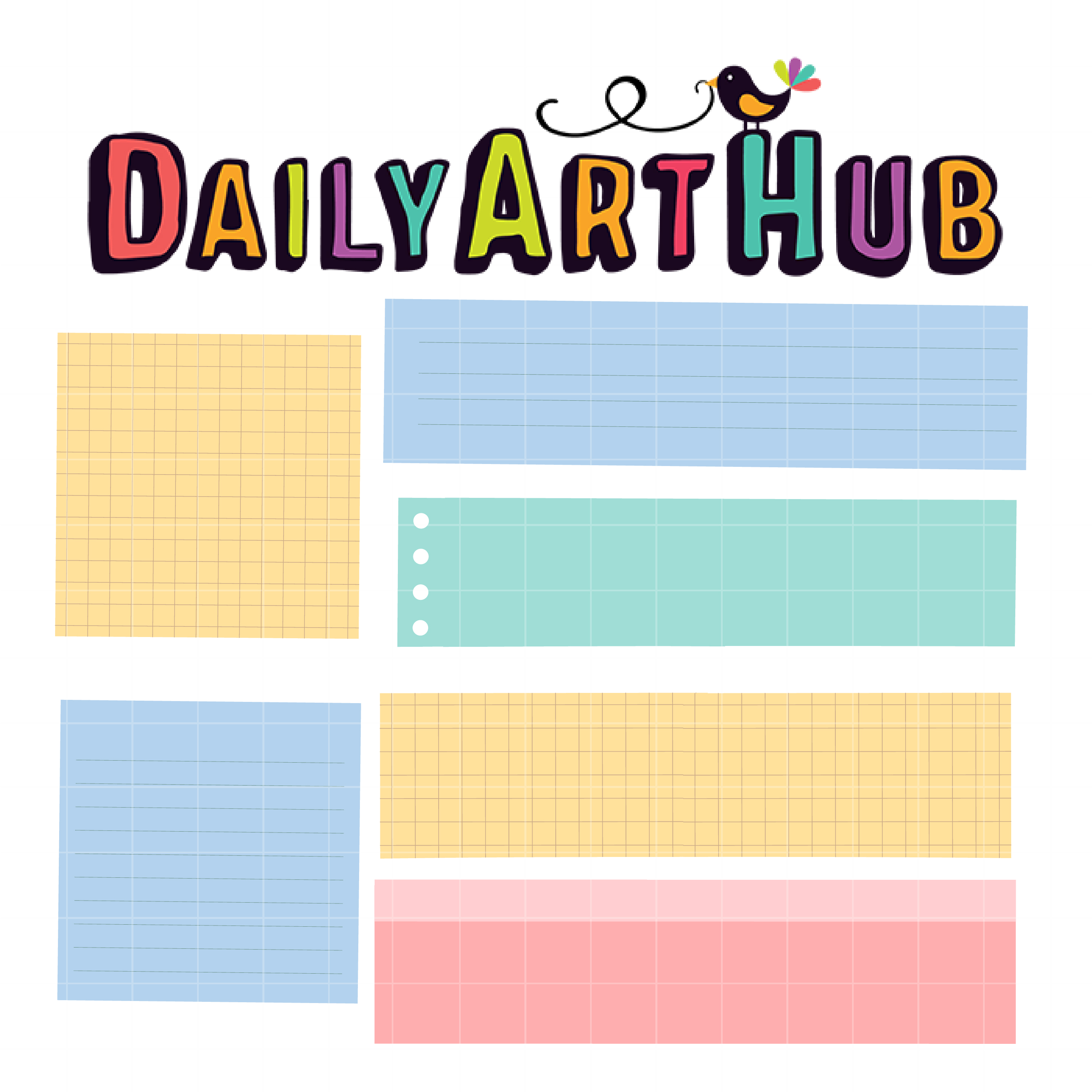 Rectangle Notes Clip Art Set – Daily Art Hub – Free Clip Art Everyday