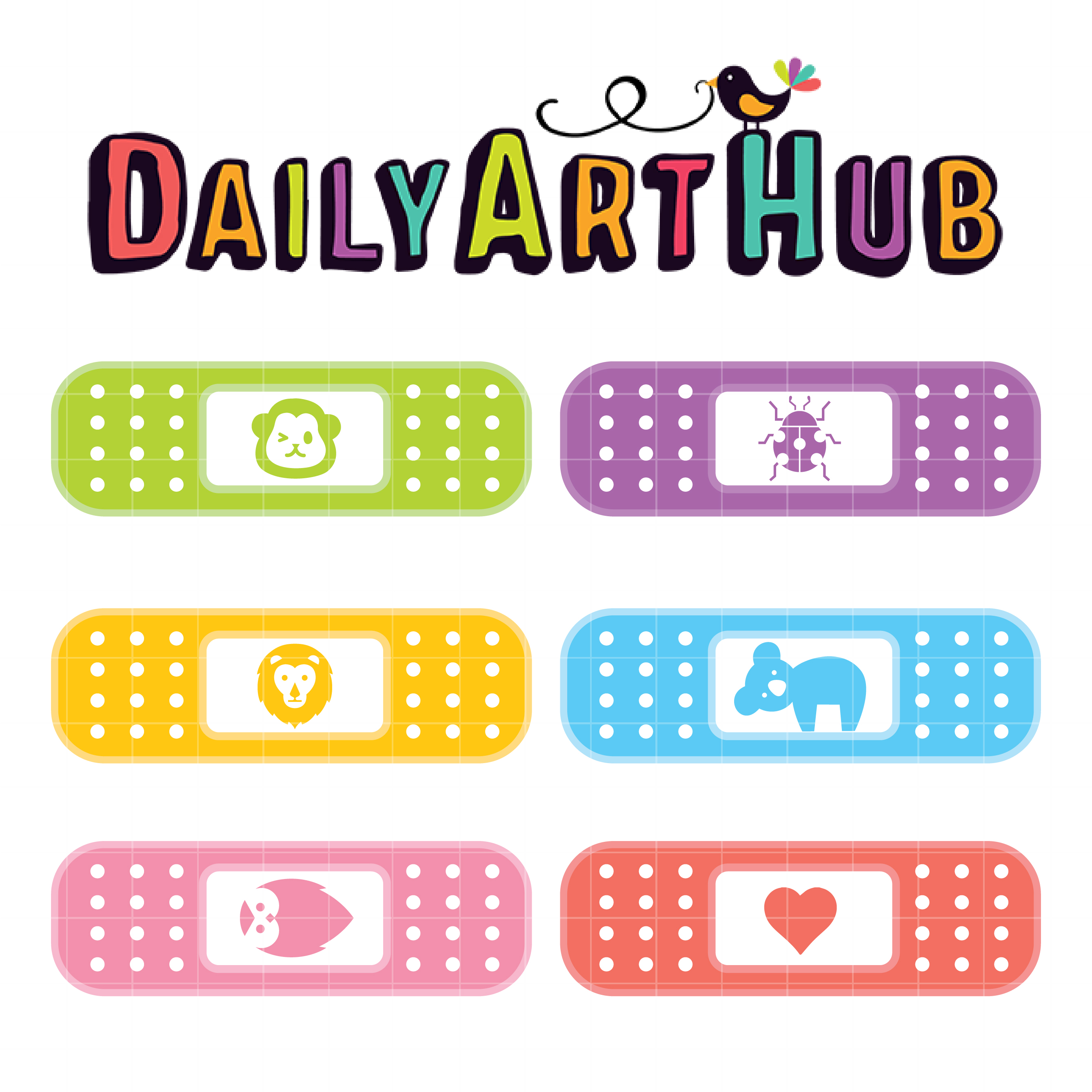 Cute Kids Bandage Clip Art Set – Daily Art Hub – Free Clip Art Everyday