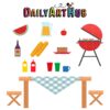 Picnic Clip Art Set – Daily Art Hub // Graphics, Alphabets & SVG