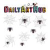 Spider and Spider Web Clip Art Set – Daily Art Hub // Graphics ...