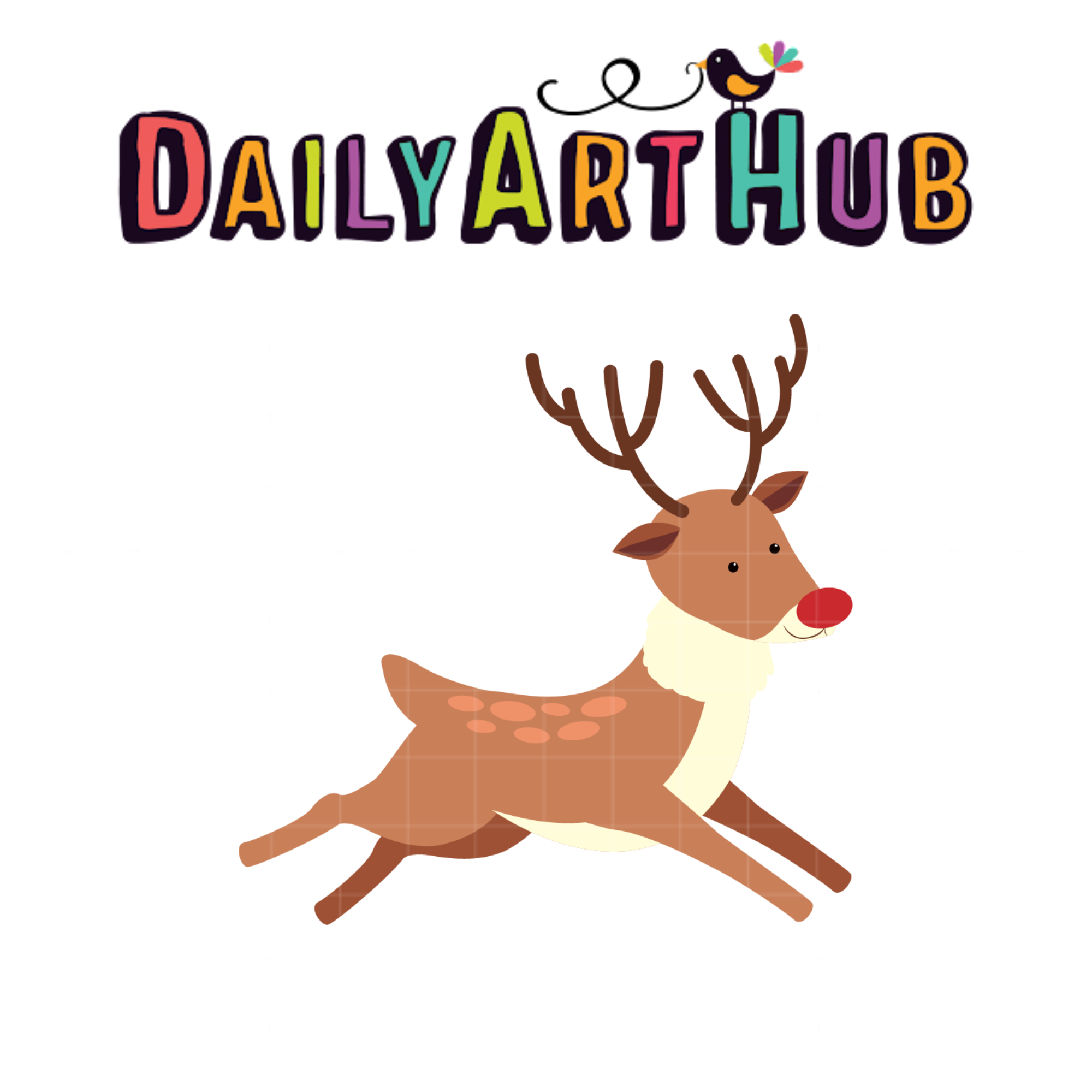 Santa’s Reindeer Clip Art Set – Daily Art Hub // Graphics, Alphabets & SVG