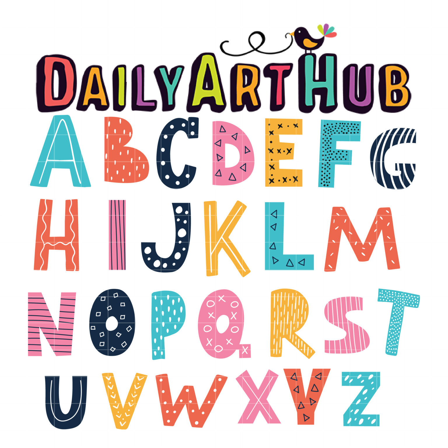 Alphabets – Daily Art Hub // Graphics, Alphabets & SVG
