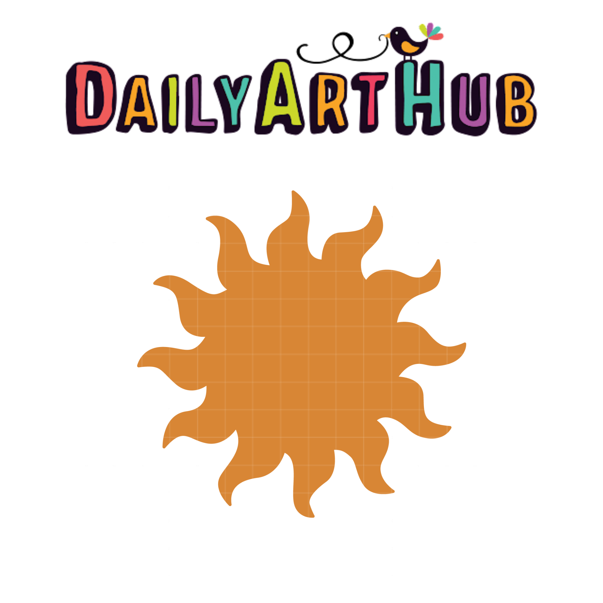 Tangled Sun Clip Art Set – Daily Art Hub // Graphics, Alphabets & SVG