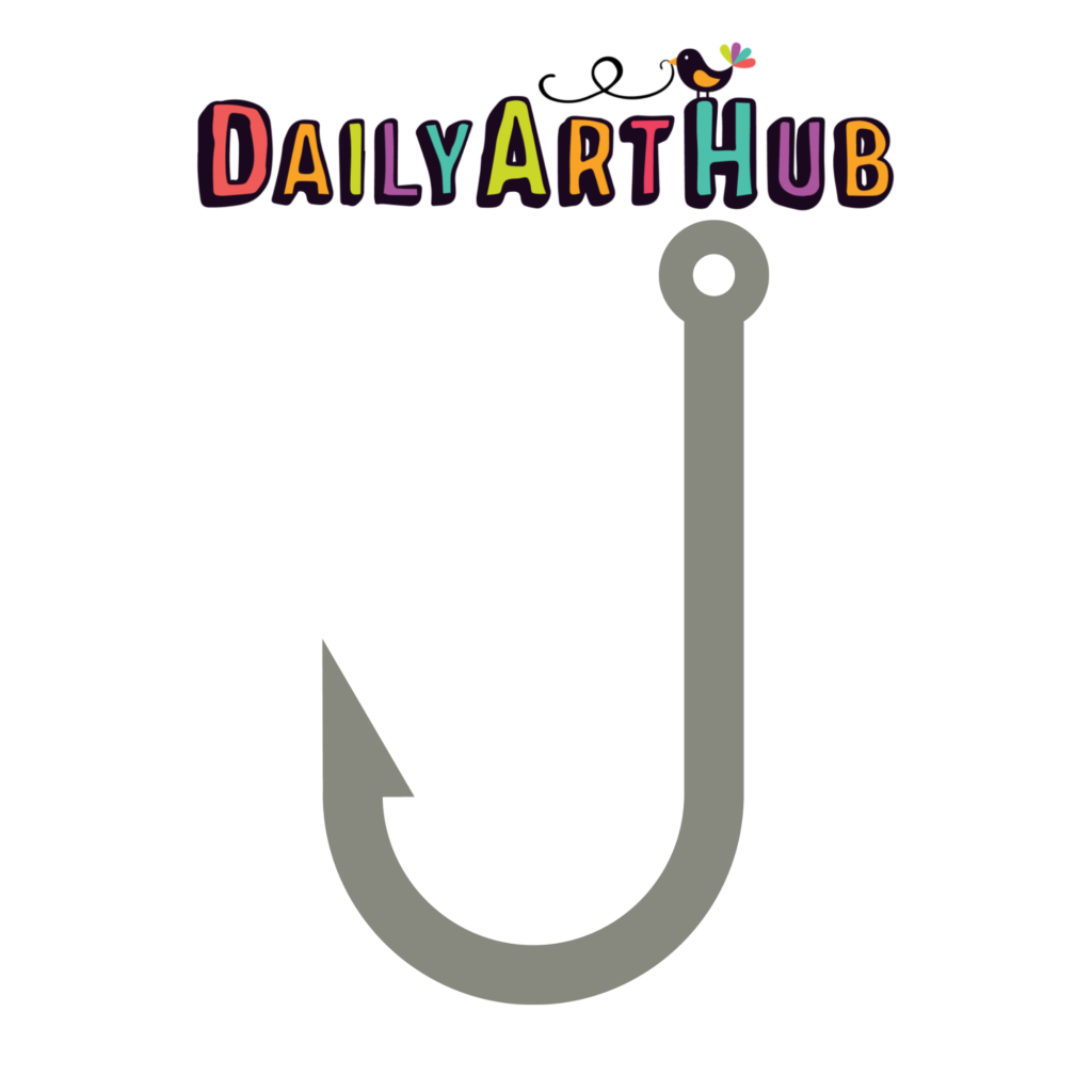 Fishing Hook Clip Art Set – Daily Art Hub // Graphics, Alphabets & SVG