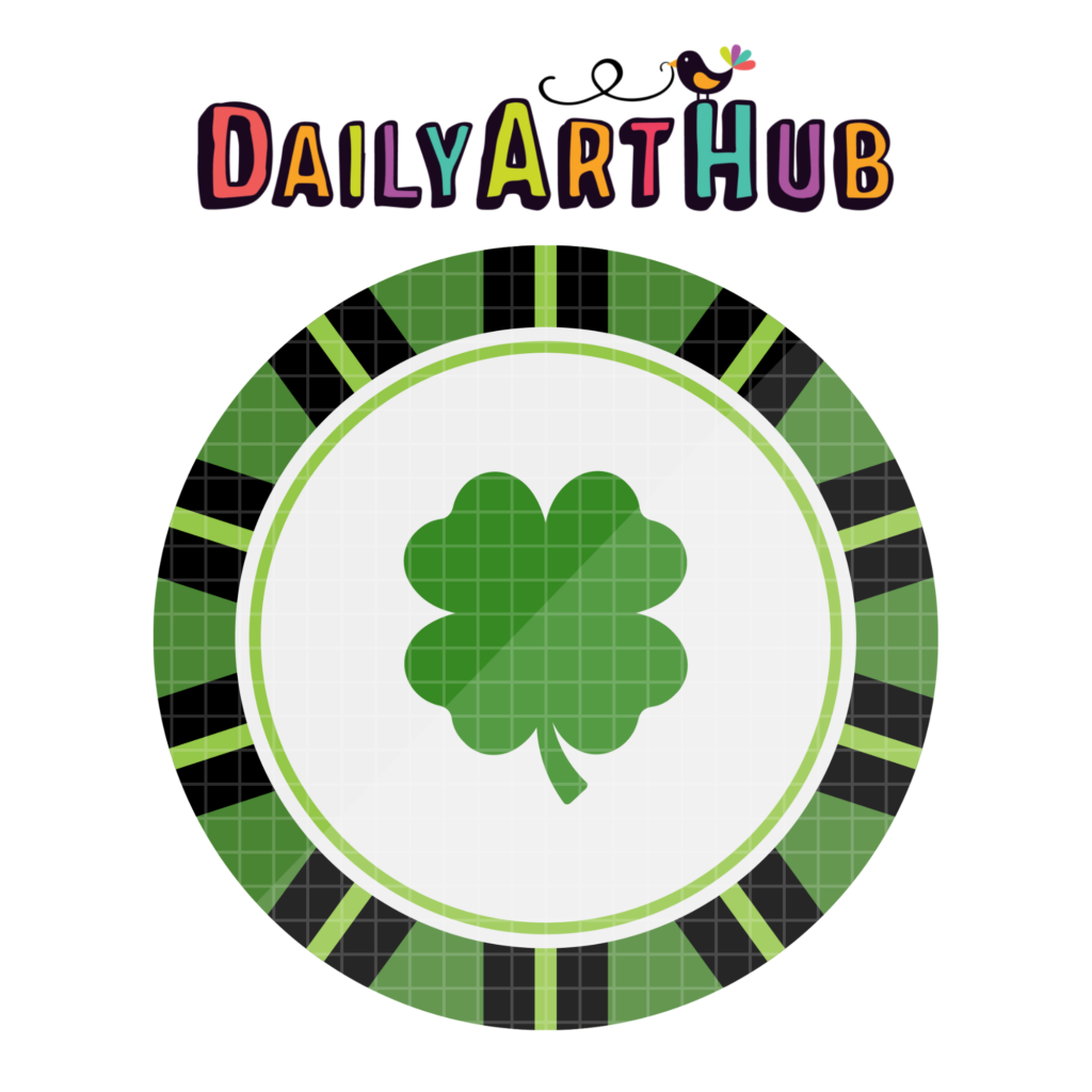 Clover Poker Chip Clip Art Set – Daily Art Hub // Graphics, Alphabets & SVG