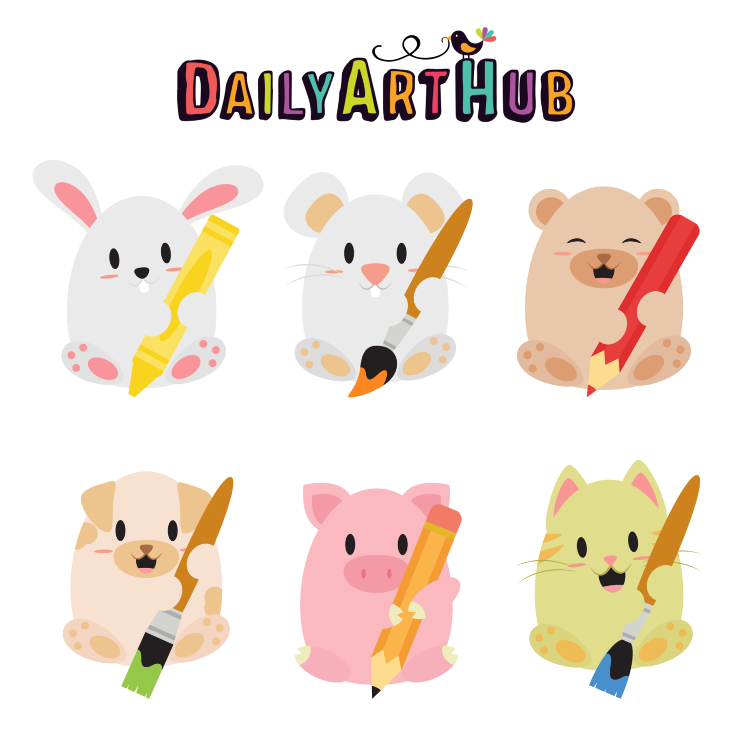 Animals & Creatures – Page 7 – Daily Art Hub // Graphics, Alphabets & SVG